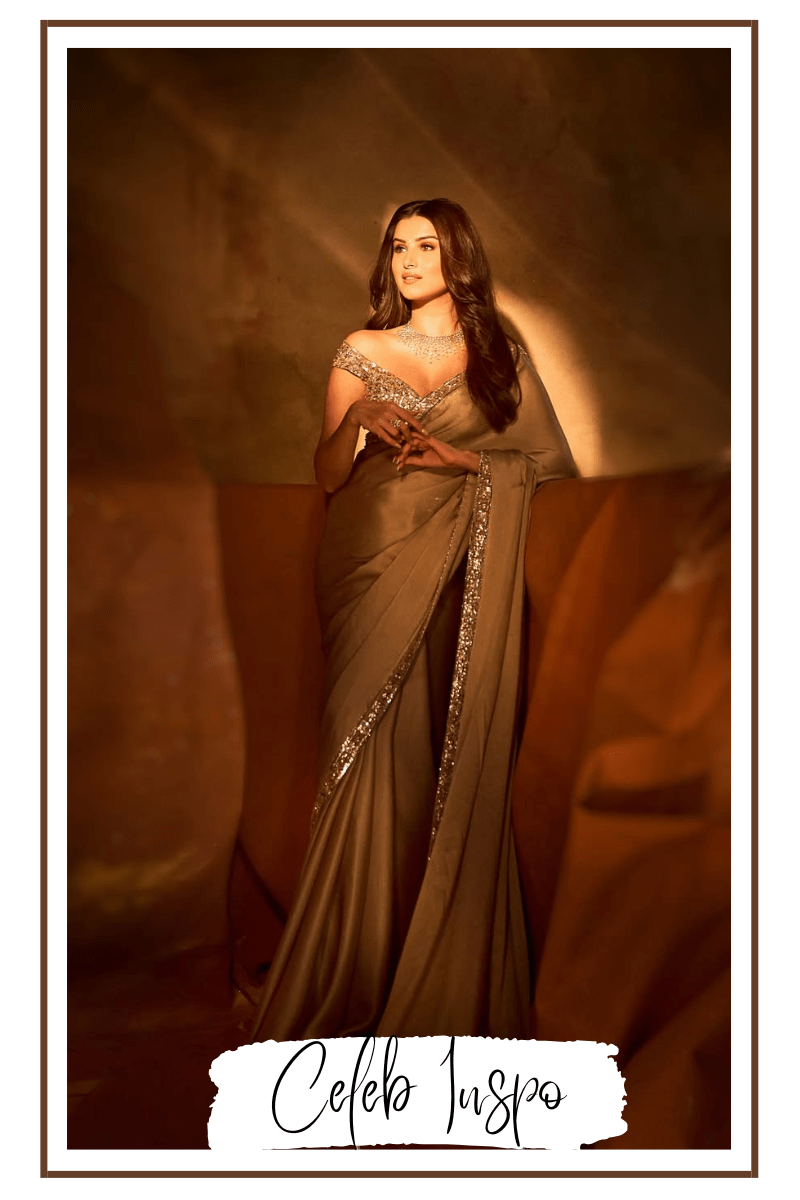 Tara Sutaria’s Gold Saree Look & Similar Styles at... | Fabilicious ...