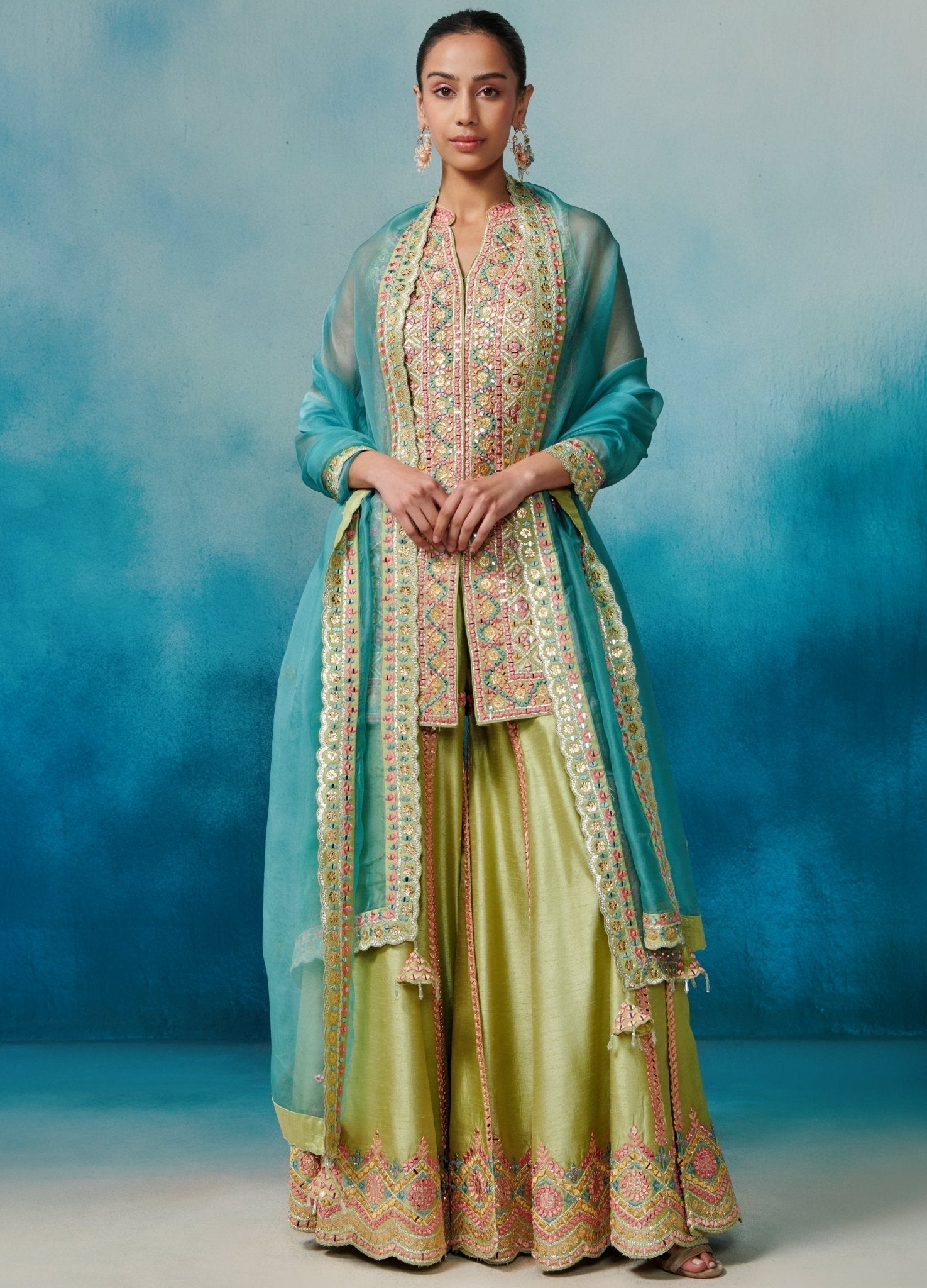Kurta Garara Sets | Traditional Indian Wedding Wear | Fabilicious ...